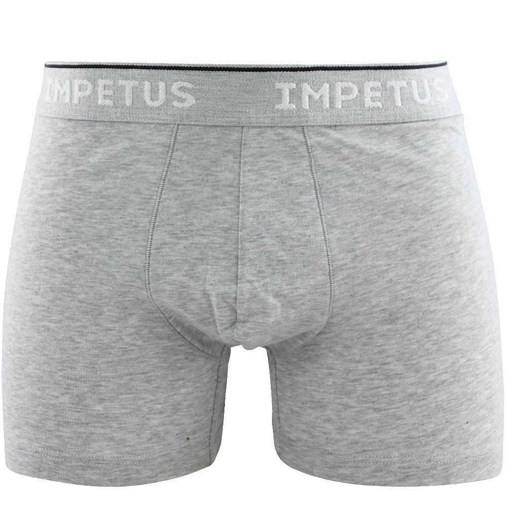 IMPETUS Boxer Homme Coton bio ORGANIC Souris chiné